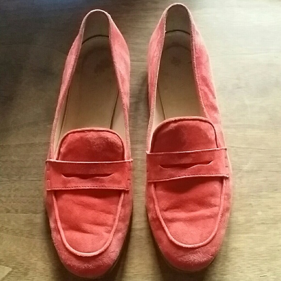 J. Crew | Shoes | J Crew Poppy Red Loafers 7 | Poshmark